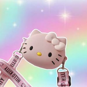 Bags | Small Hello Kitty Silicone Purses | Poshmark